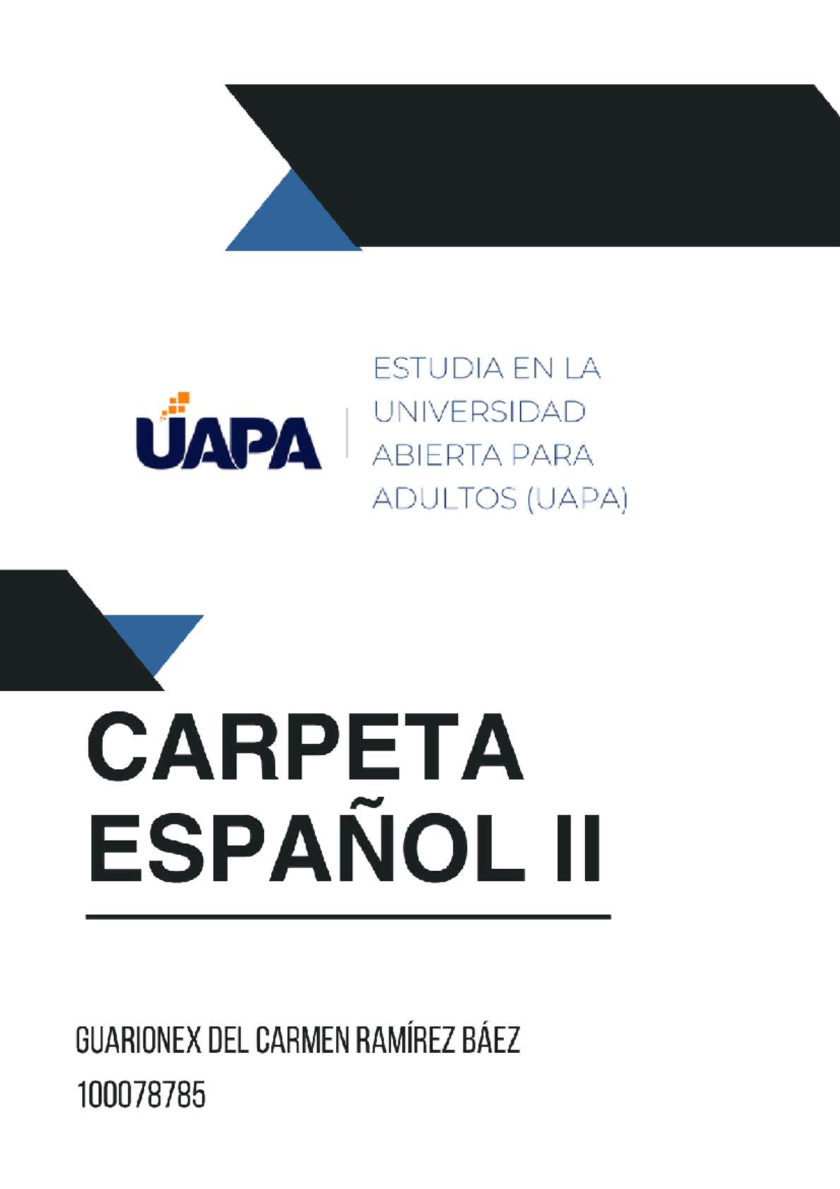 Carpeta Final Español-comprimido - ESTUDIA EN LA UAPA UNIVERSIDAD ...