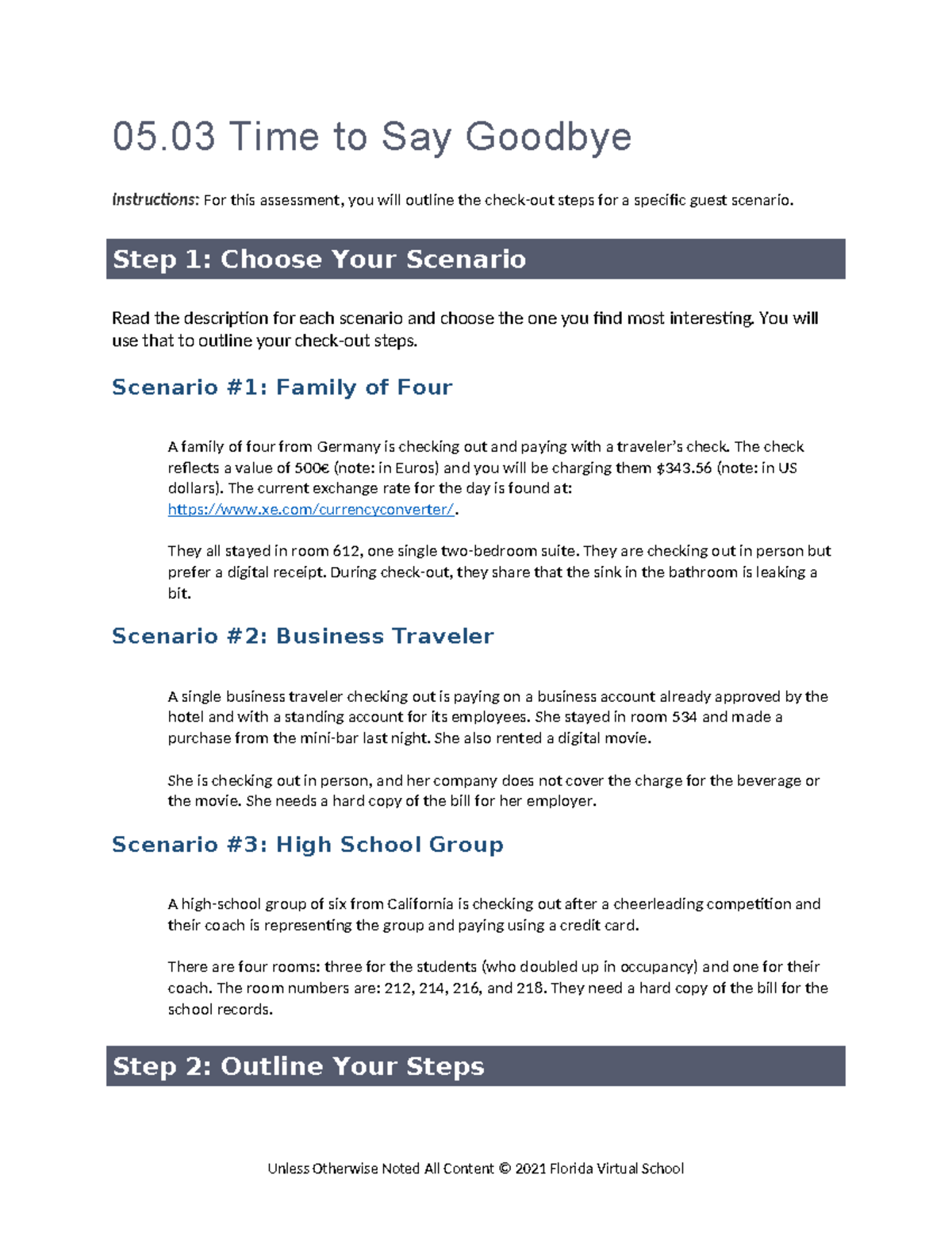 05 03 time to say goodbye project - 05 Time to Say Goodbye Instructions ...