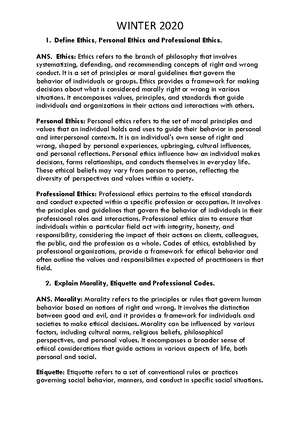 2301091820485100 C - General knowledge questions - Bachelors of ...