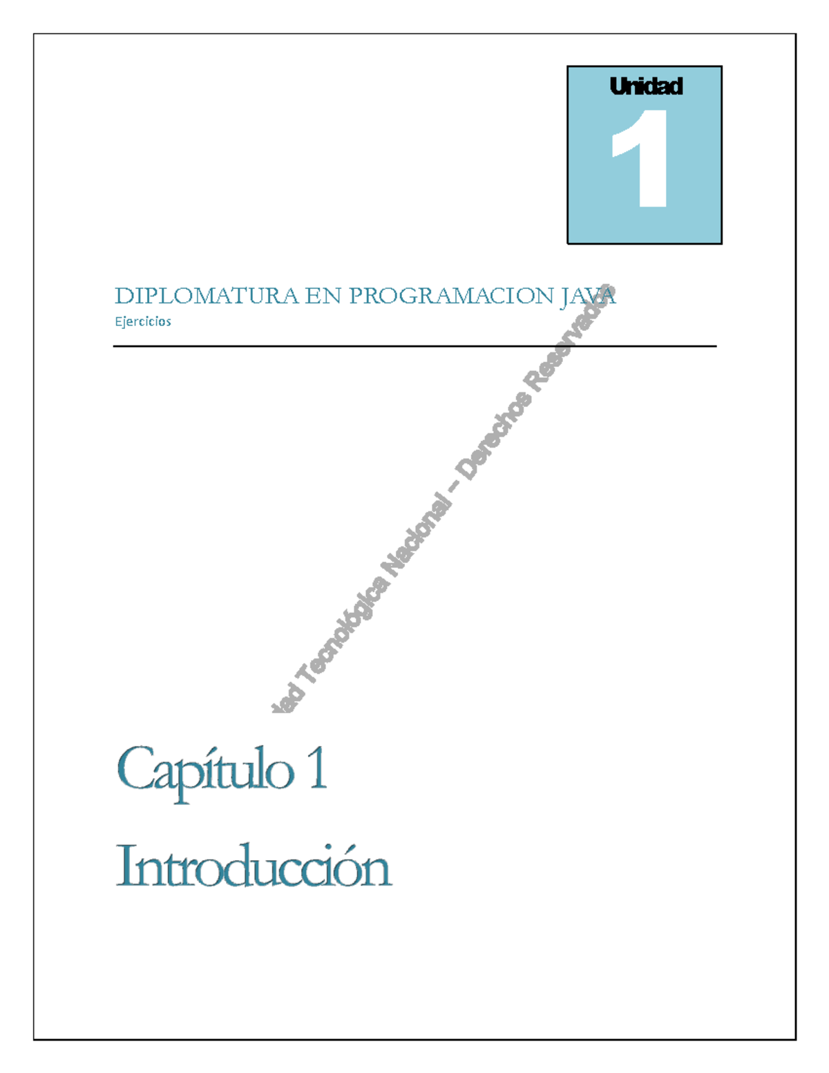 Enunciados de los ejercicios - cap. 1 - Unidad 1 DIPLOMATURA EN ...