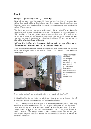 Kemi 1, laboration 3 - Laboration: Vad är rost? Laborant: xxxx Kurs ...