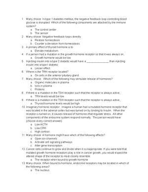 Lab quiz #7 - Lab quiz questions from professor Jay Gump. These ...
