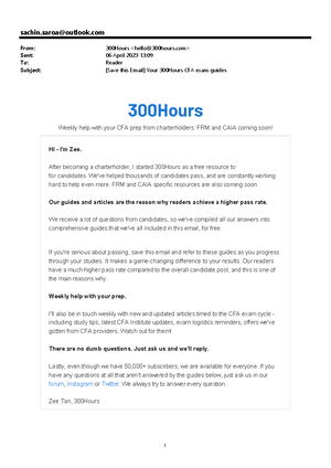 CFA Level 1 FRA Our Cheat Sheet - 300Hours - CFA Level 1 FRA: Our Cheat SheetCFA Level 1 FRA ...