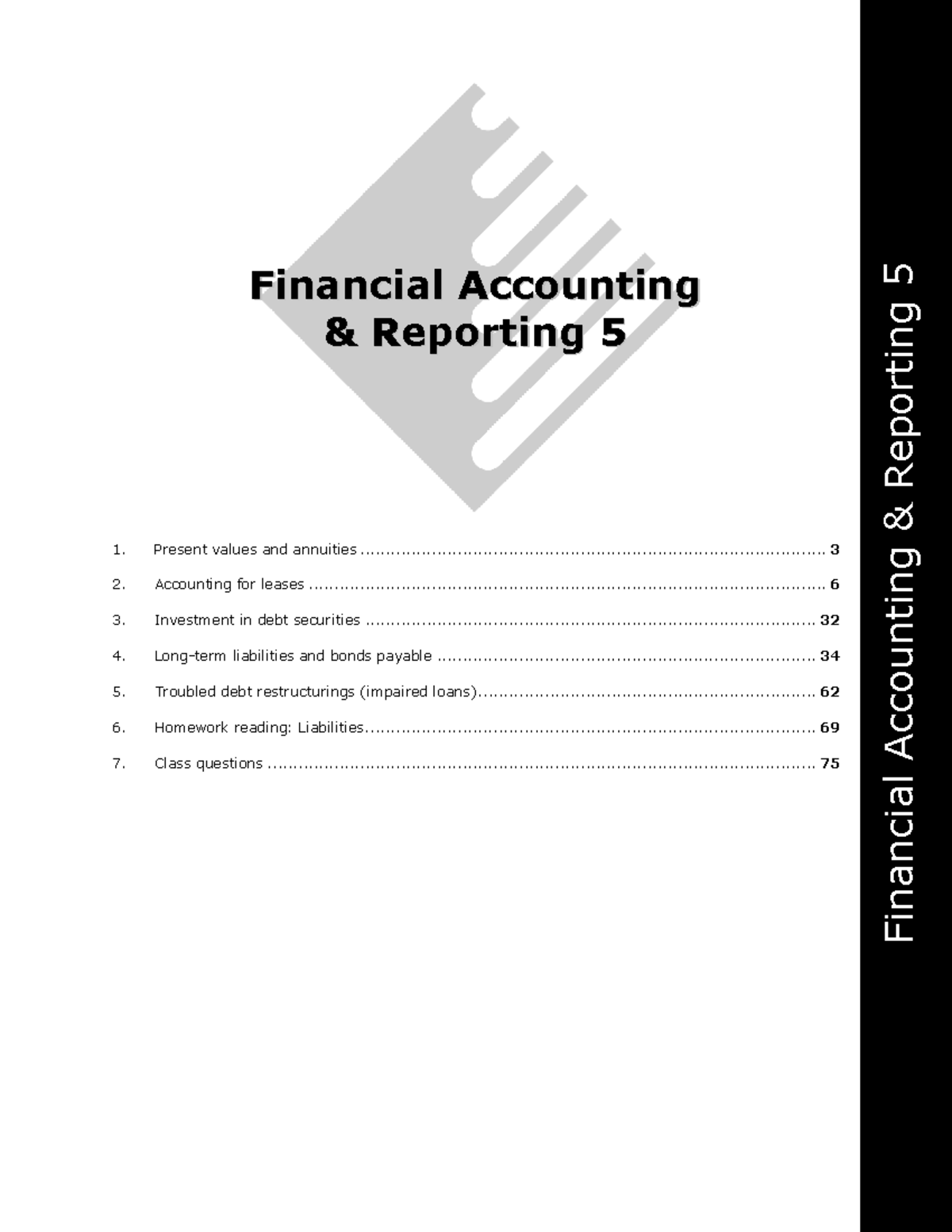 Financial accounting and reporting 5 - FFiinnaanncciiaall ...