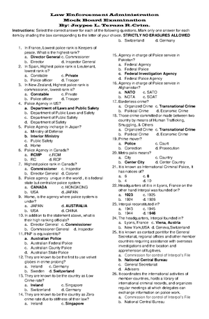 CDI 5 DRUG Education AND VICE Control - Course Outline Policy College ...
