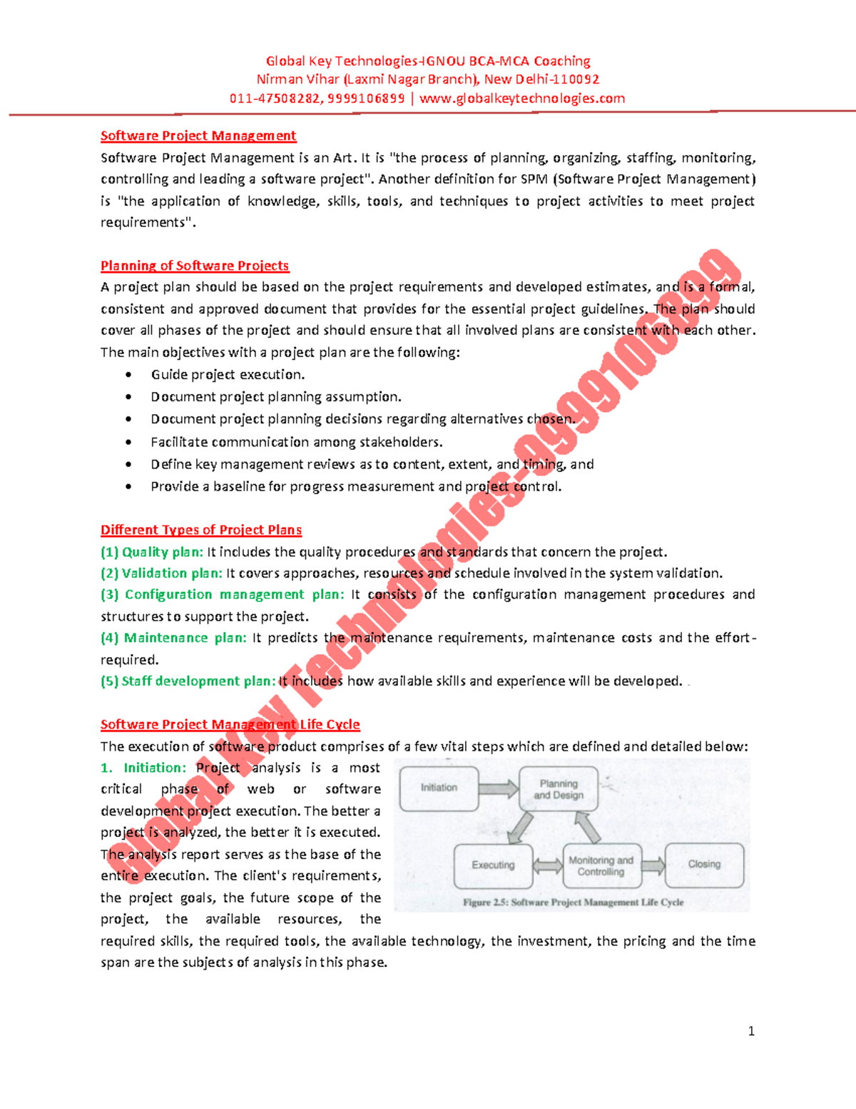 Bcs-051 B3 U2 - most important topic notes - Glob al Key Te chn olog ...
