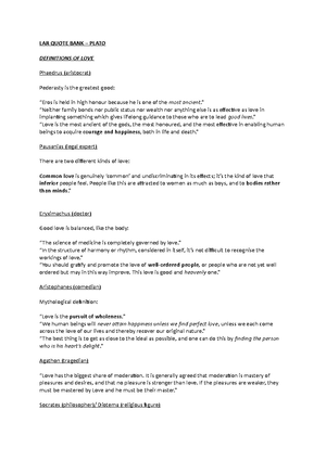 Love and Relationships Themes GRID - GREEK THOUGHTS ROMAN THOUGHTS ...