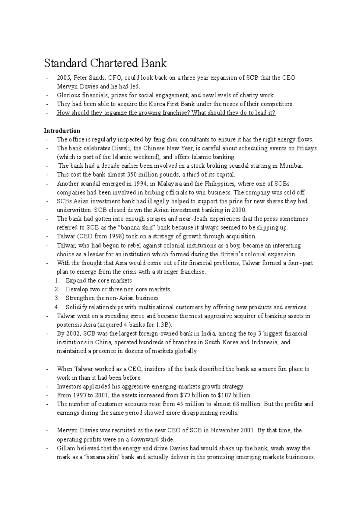 Standard Chartered Bank - Standard Chartered Bank 2005, Peter Sands ...