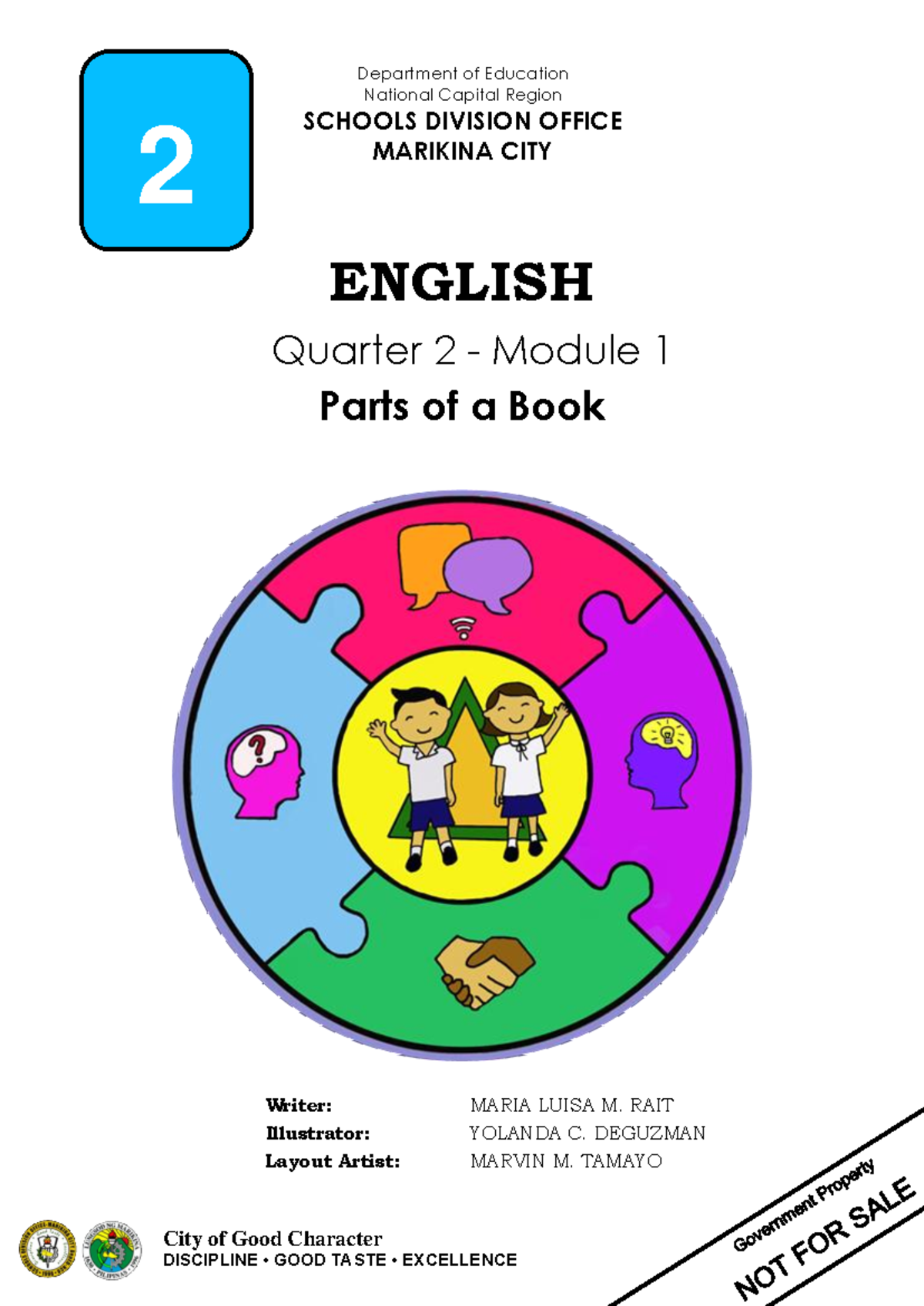 Grade 2 Q2 - eng2_qrt2- M1- Val-Ilus Department of Education National Capital Region SCHOOLS ...