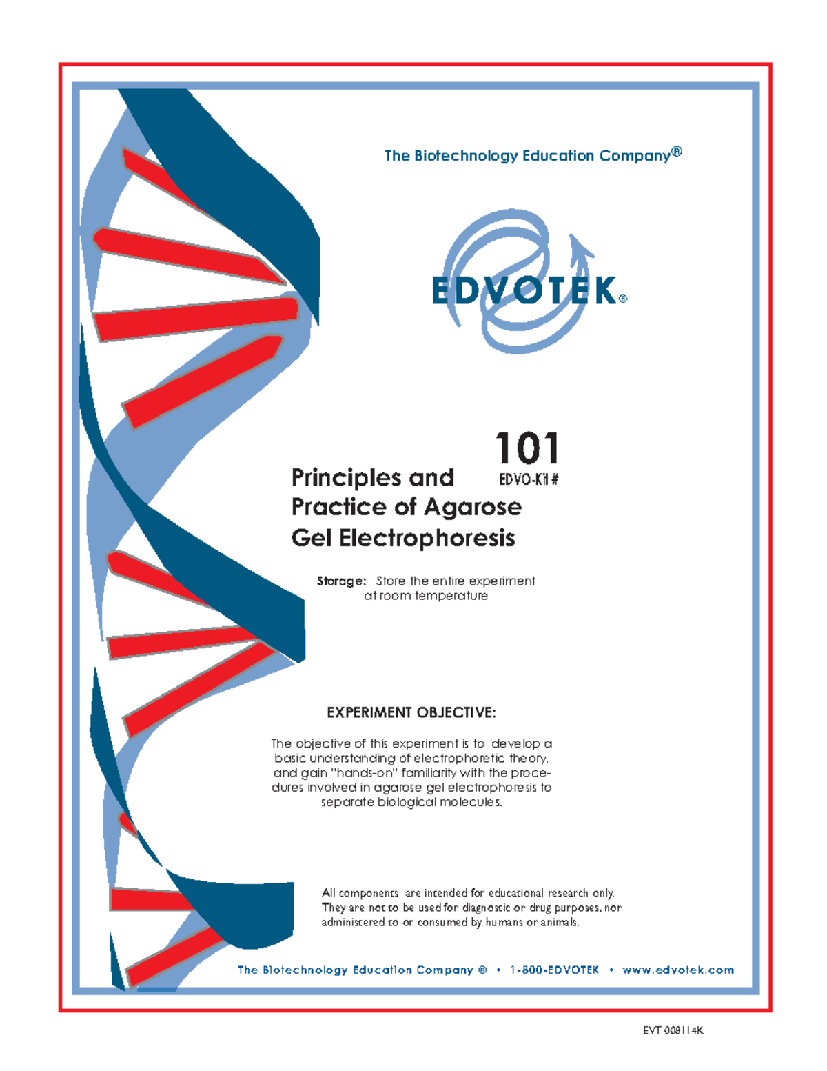 Gel Electrophoresis - The Biotechnology Education Company® ® The ...