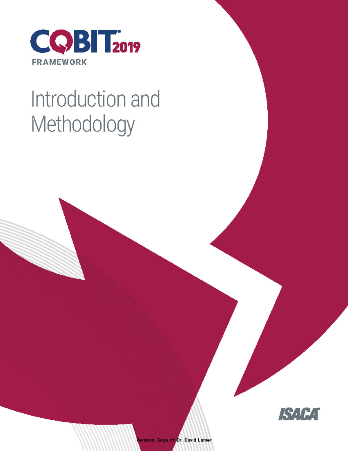 Cobit 2019 Framework Introduction to risk management - FRAMEWORK ...