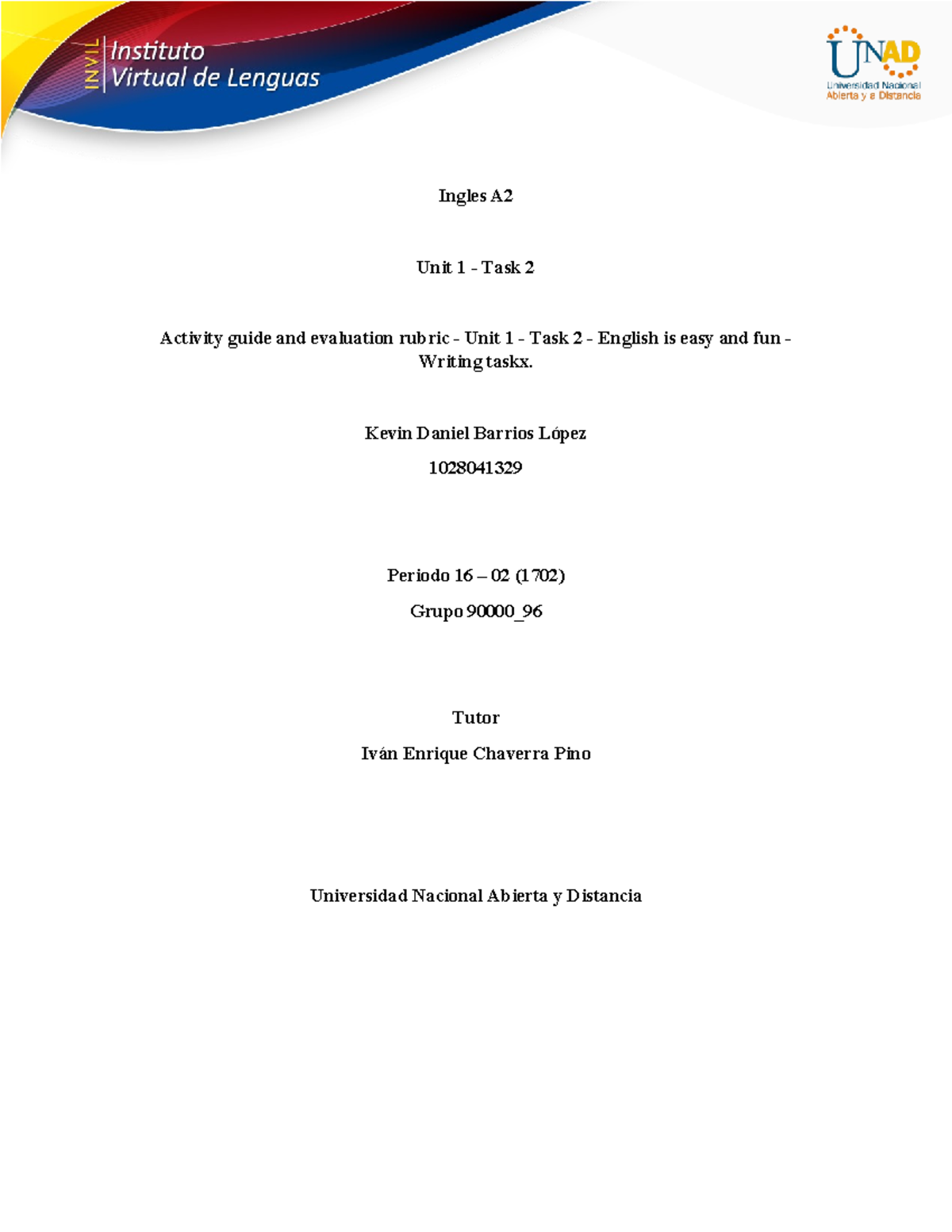 Plantilla Act.2 1 2 - ninguna - Ingles A Unit 1 - Task 2 Activity guide ...