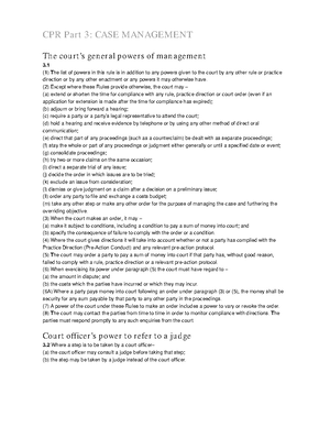 Exemplar of a Directions Questionnaire (Form N181) - 1 Under the Civil ...