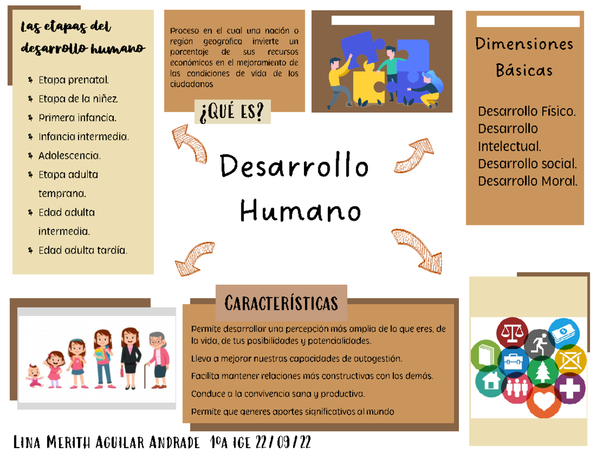 Desarrollo Humano Mapa Mental - Desarrollo Humano Las etapas del ...