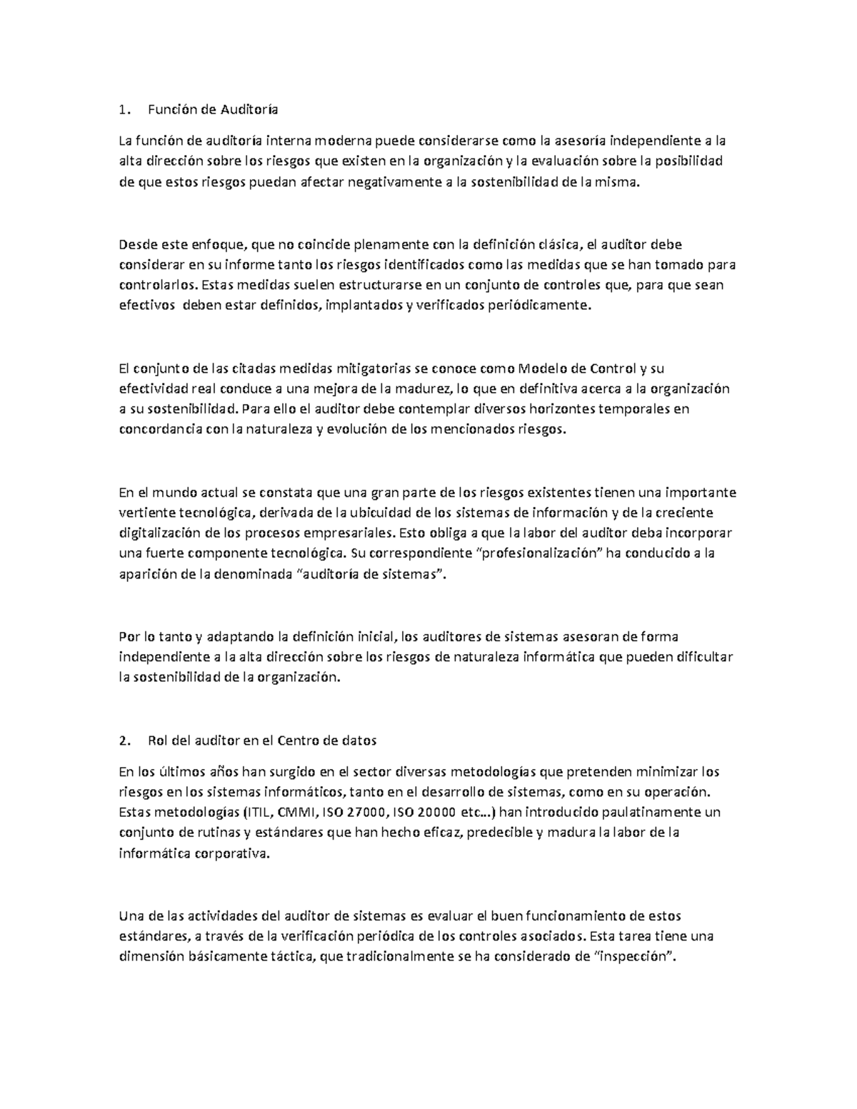 S02 s1-Material Rol y Papel del Auditor de Sistemas 3 - Función de ...