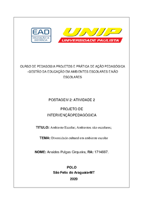 Modelo de TCC UNIP - tcc - UNIP - UNIVERSIDADE PAULISTA NOME DO CURSO NOME DO ALUNO TÍTULO DO ...