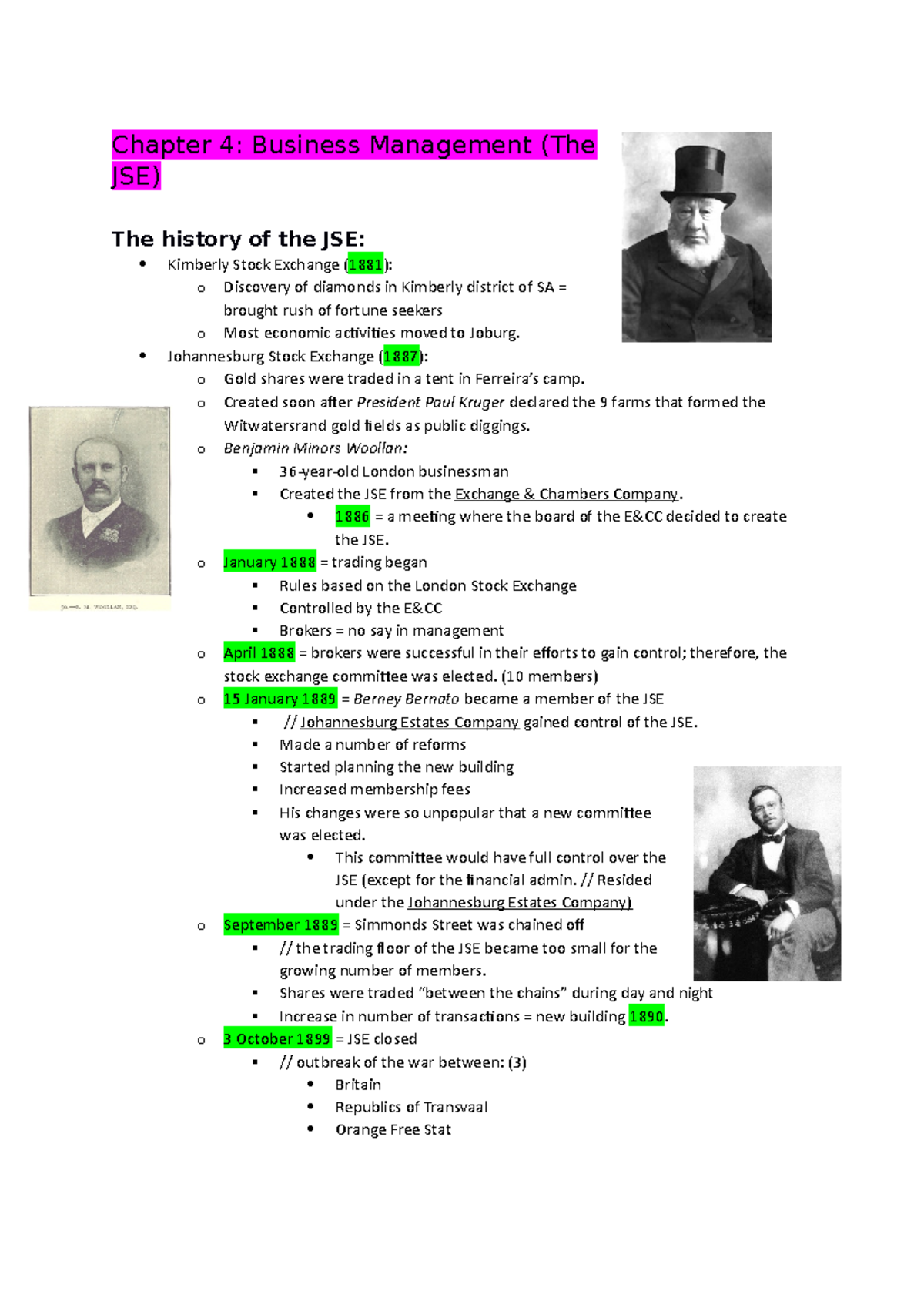 Chapter 4 - Business Management 114 - Chapter 4: Business Management ...