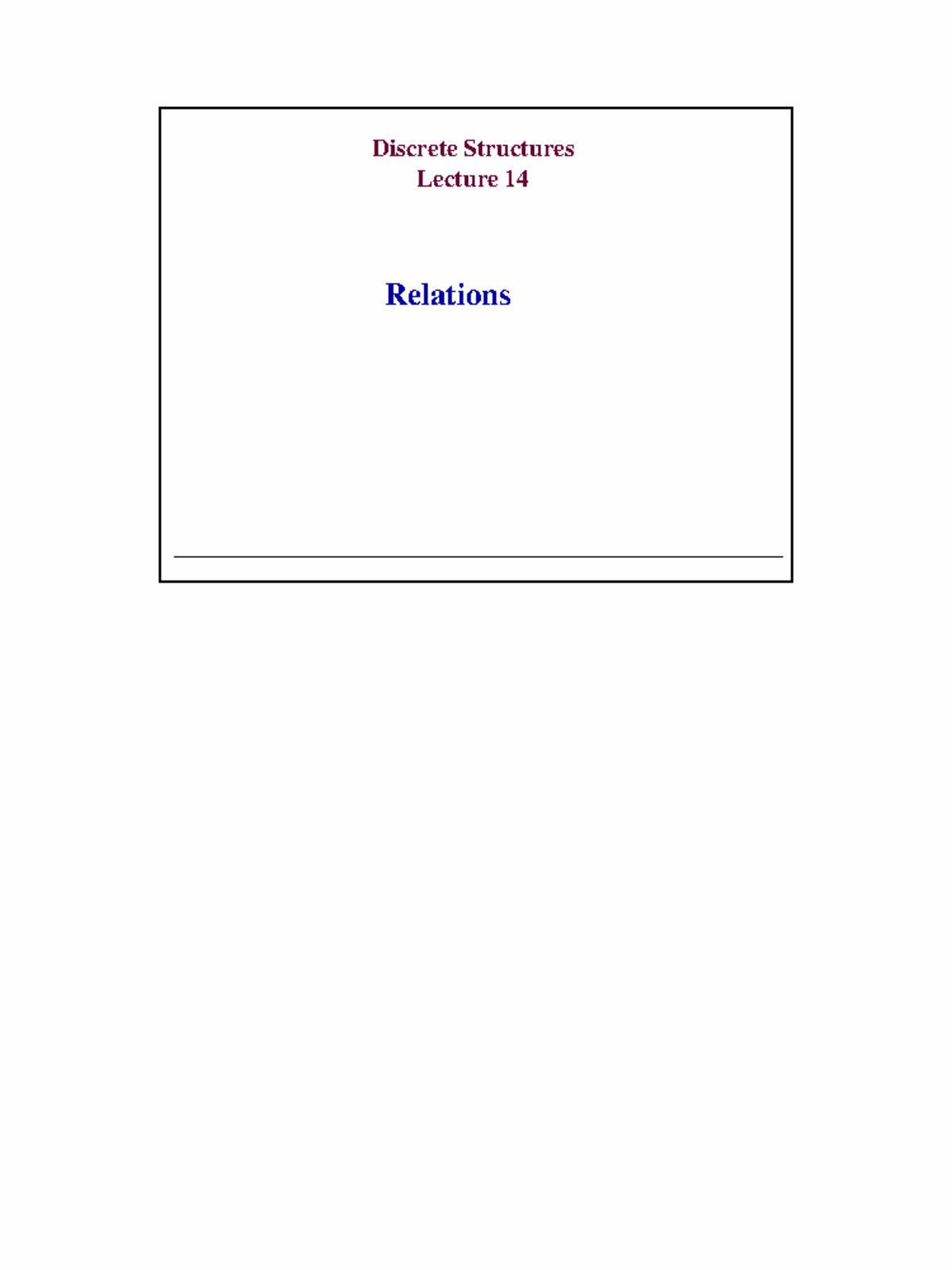 Csc510 Relations Discrete Structures Lecture 14 Relations Cartesian Product Review Let A A