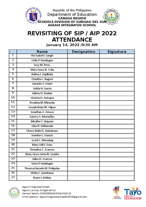 Faculty meeting communication and attendance - Date: June 7, 2022 ...
