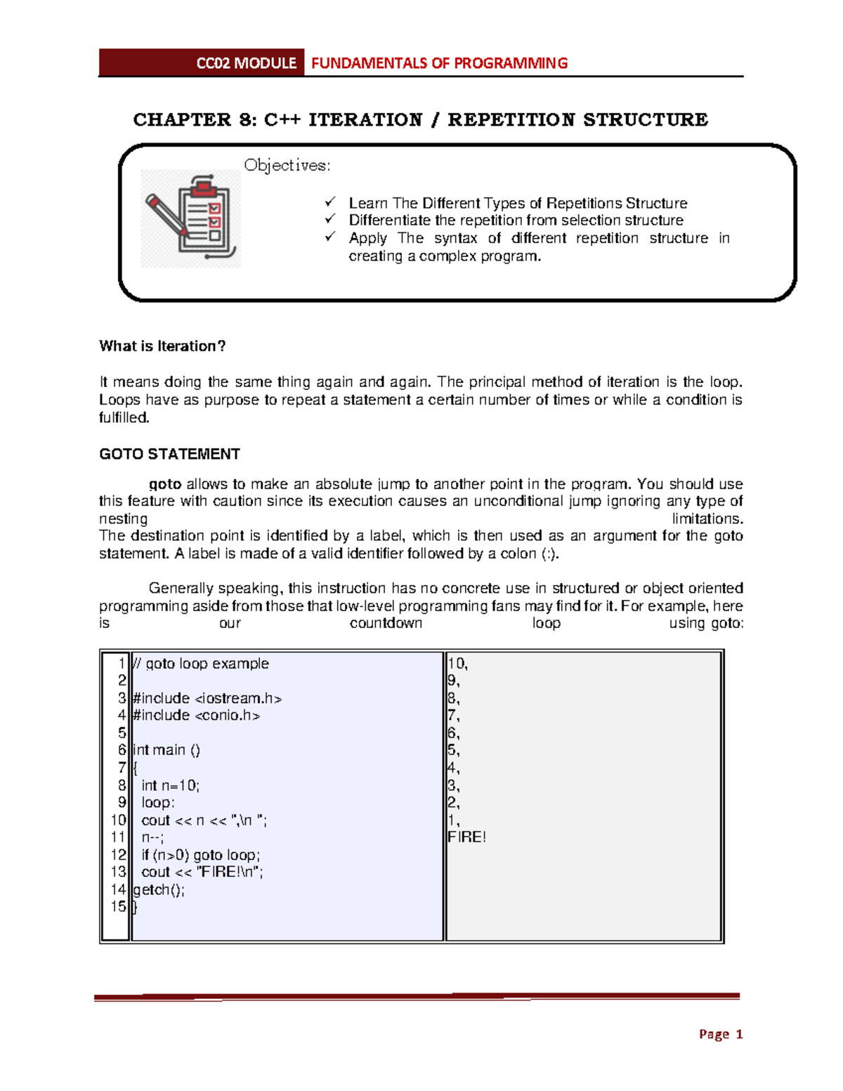 CCO2 Chapter 8 - I hope this notes adds to your knowledge - CHAPTER 8 ...