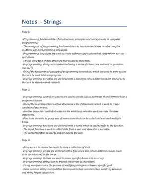 Lecture notes - Flowcharts - Notes - Flowcharts Programming ...