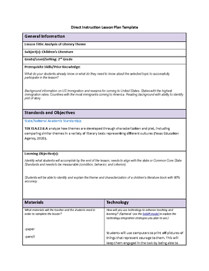C970 Task 2 - Task 2 - WGU Connected Learning Segment Overview Template ...