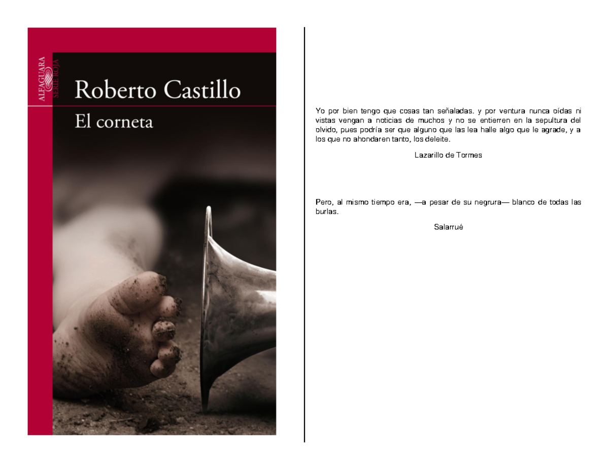 El Corneta - Libro - Yo por bien tengo que cosas tan señaladas. y por ...