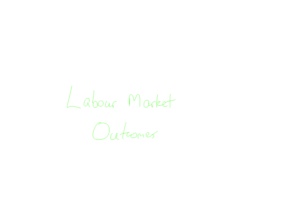 Chapter 10 - Labour Market Outcomes - Labour Market Outcomes ...