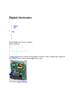 Half Wave , Full Wave Bridge Rectifier - Digital Electronics - Studocu