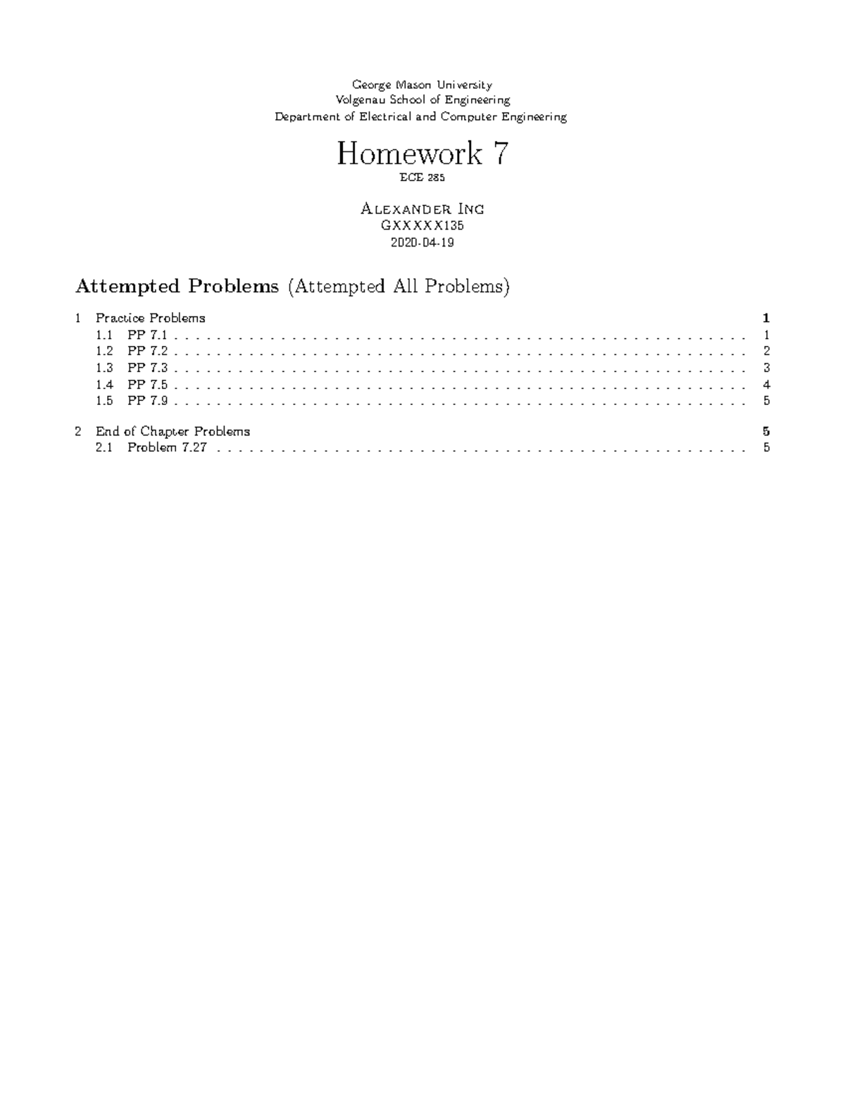 Homework 7 - assignment - George Mason University Volgenau School of ...