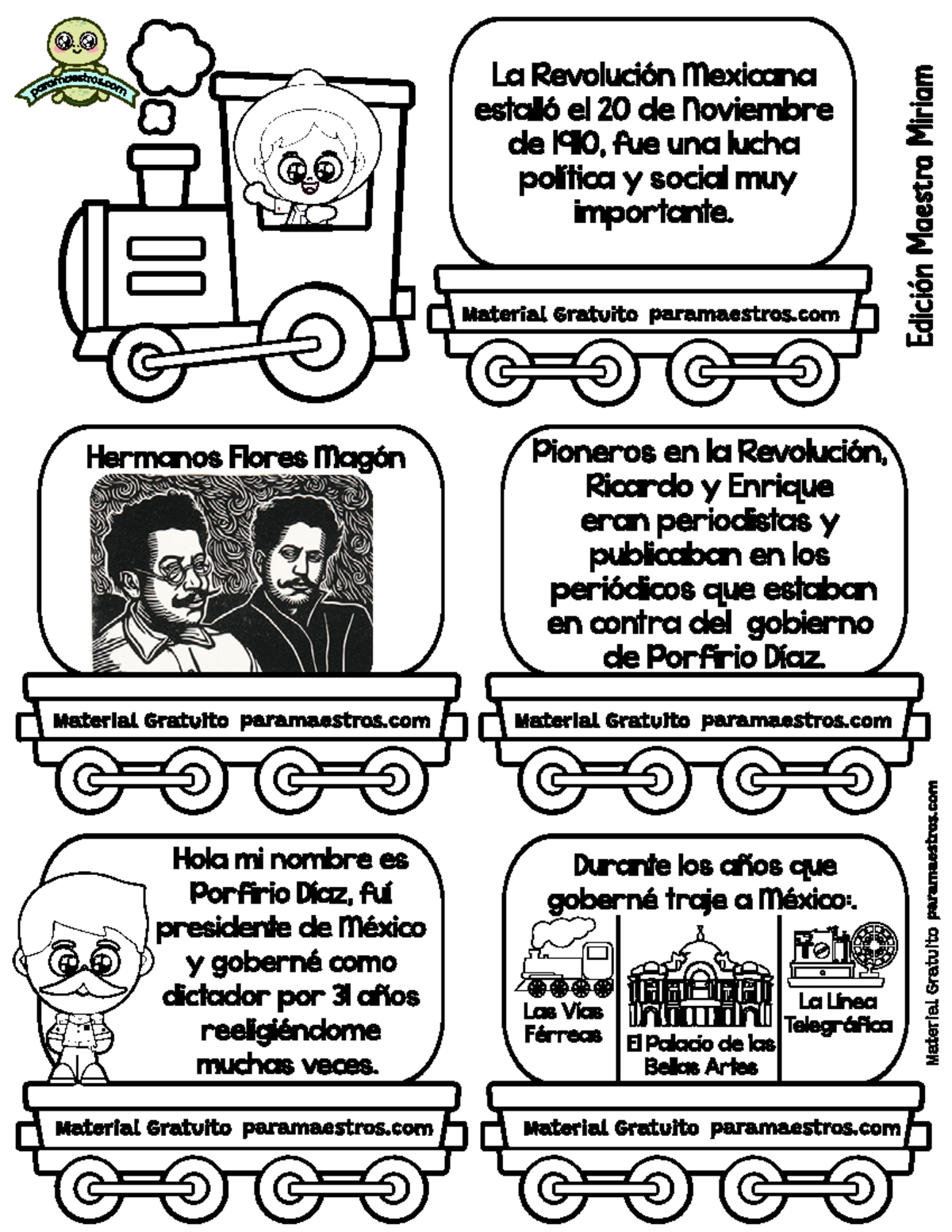 Revolución Mexicana Material Gratuito por paramaestroscom Ferrocarril - Enfermería comunitaria ...