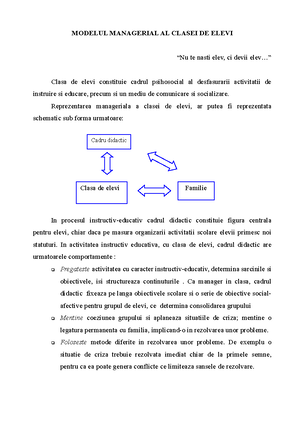 Tipurile si structura lectiilor - Principalele tipuri de lectii sunt ...