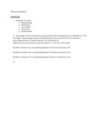 HSI finals notes - Lecture 1 : Scientific method ( test , explain ...