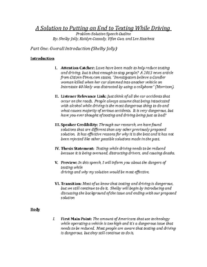 (Notes)Self-Concept Speech Outline Form - Self-Concept Speech Outline ...
