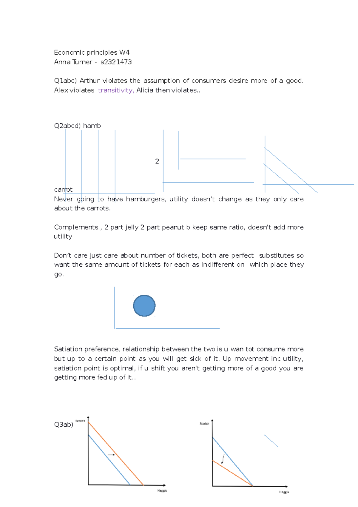 Economic principles W4 tutorial 3 - Economic principles W Anna Turner ...