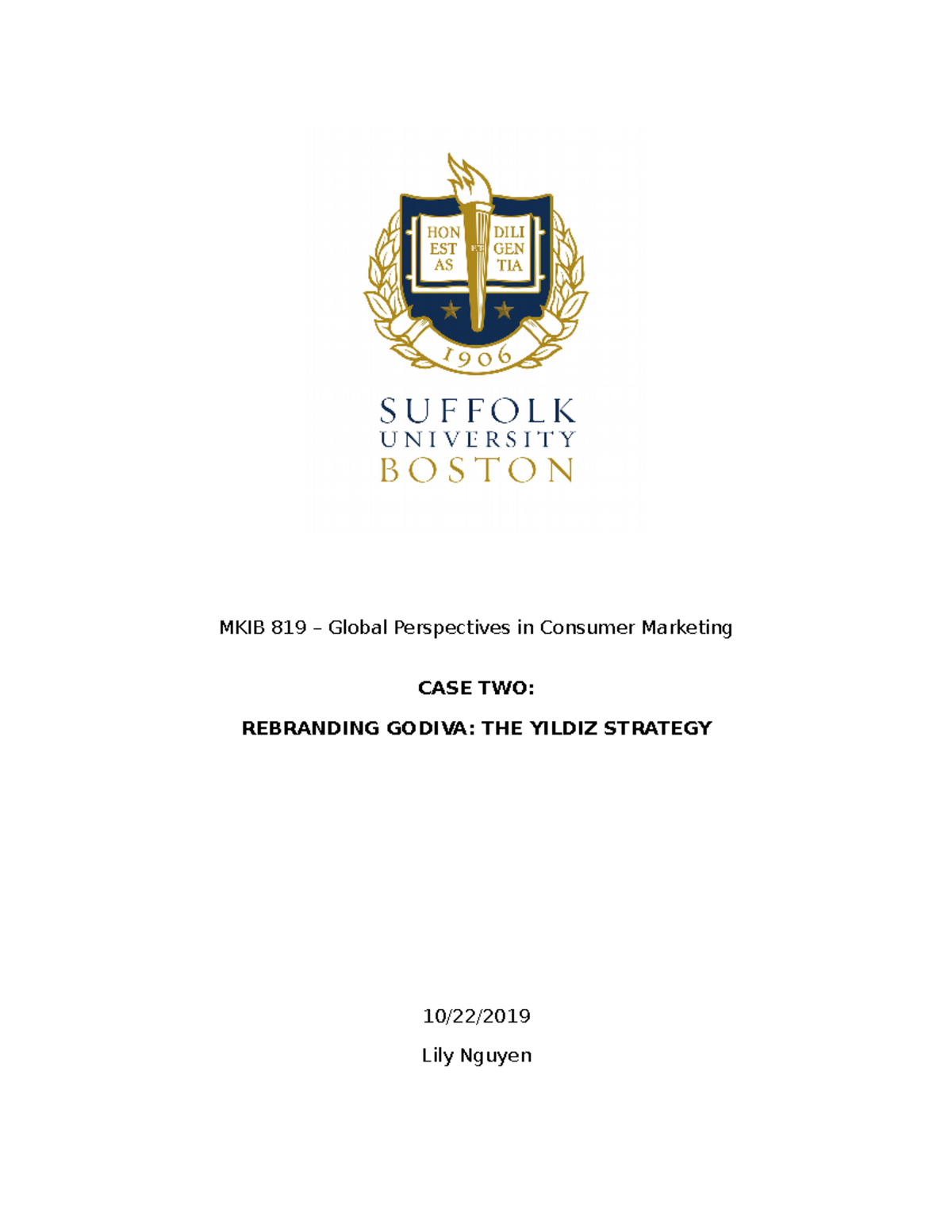 Godiva case study - consumer insight - MKIB 819 – Global Perspectives ...