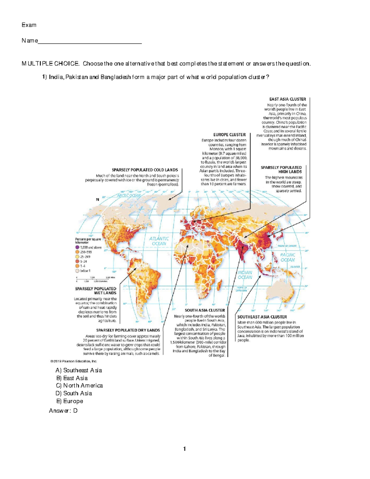 Chapter 2 - Quizz - Exam Name ...