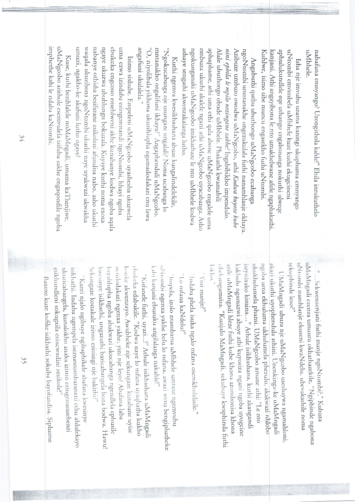 Chapter 6-7 Hlwanyela - story book - rEI Eg*}E}i ilEE$E EEFIiilE $$E [i ...