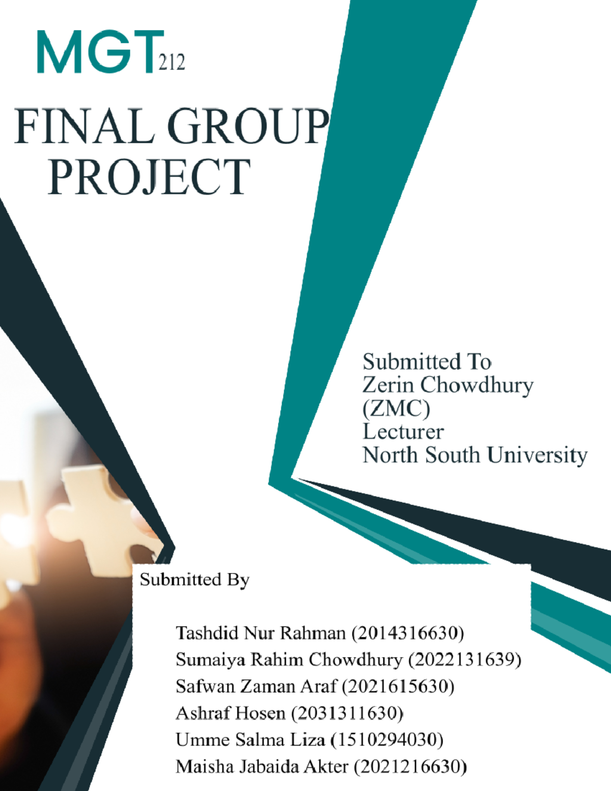 MGT212 Final Group Project - Executive Summary Tesla, Inc. is an ...