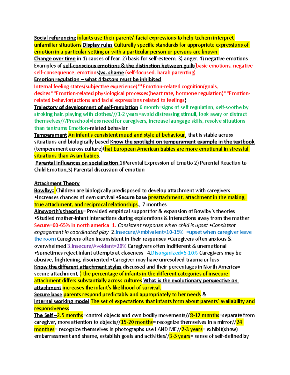 Notes - All the Important terms need to know for exams - Social ...