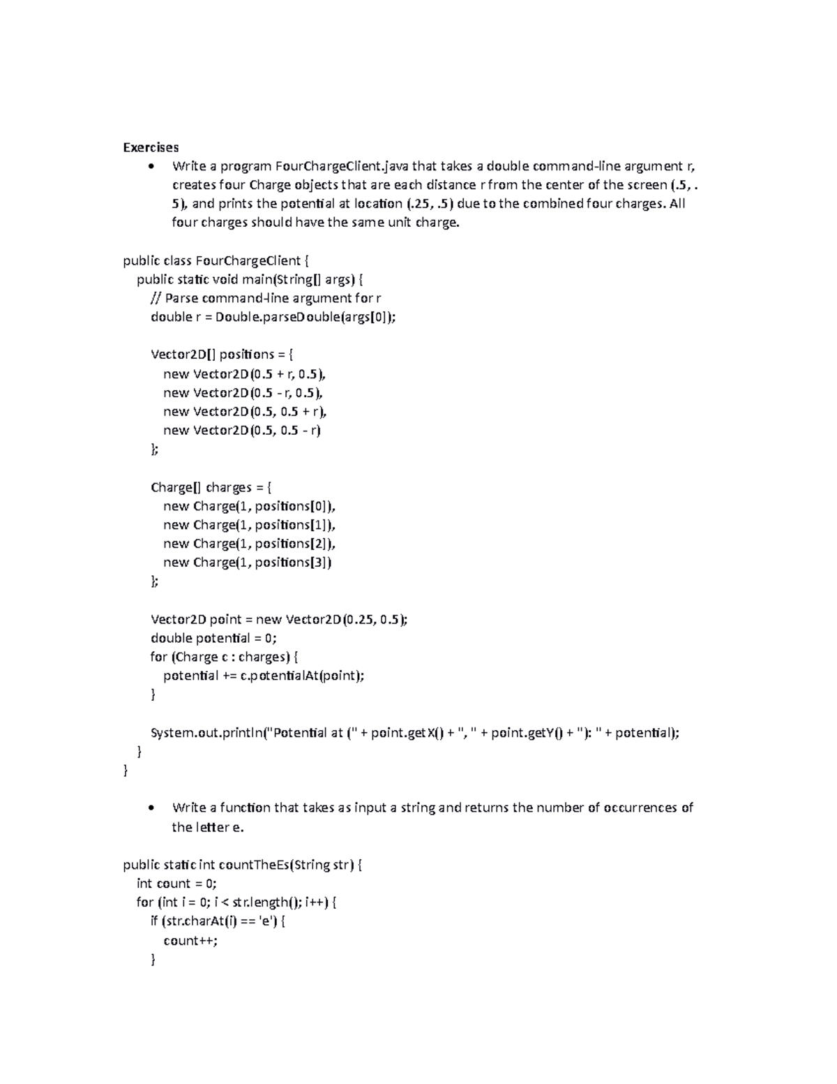 Home Work 31-Student - the answers for homework 3.1 - Exercises - Write ...