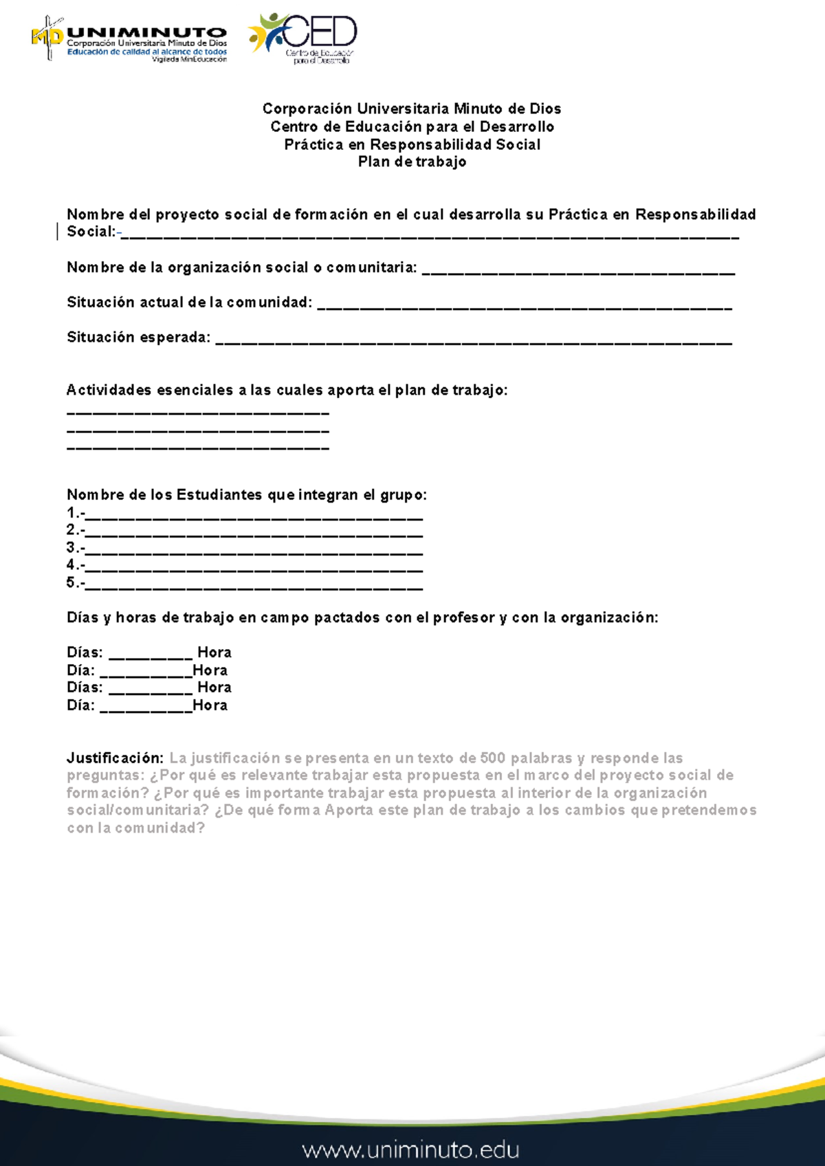 U1 act6 pla tra est - Jsjsks - Corporación Universitaria Minuto de Dios ...