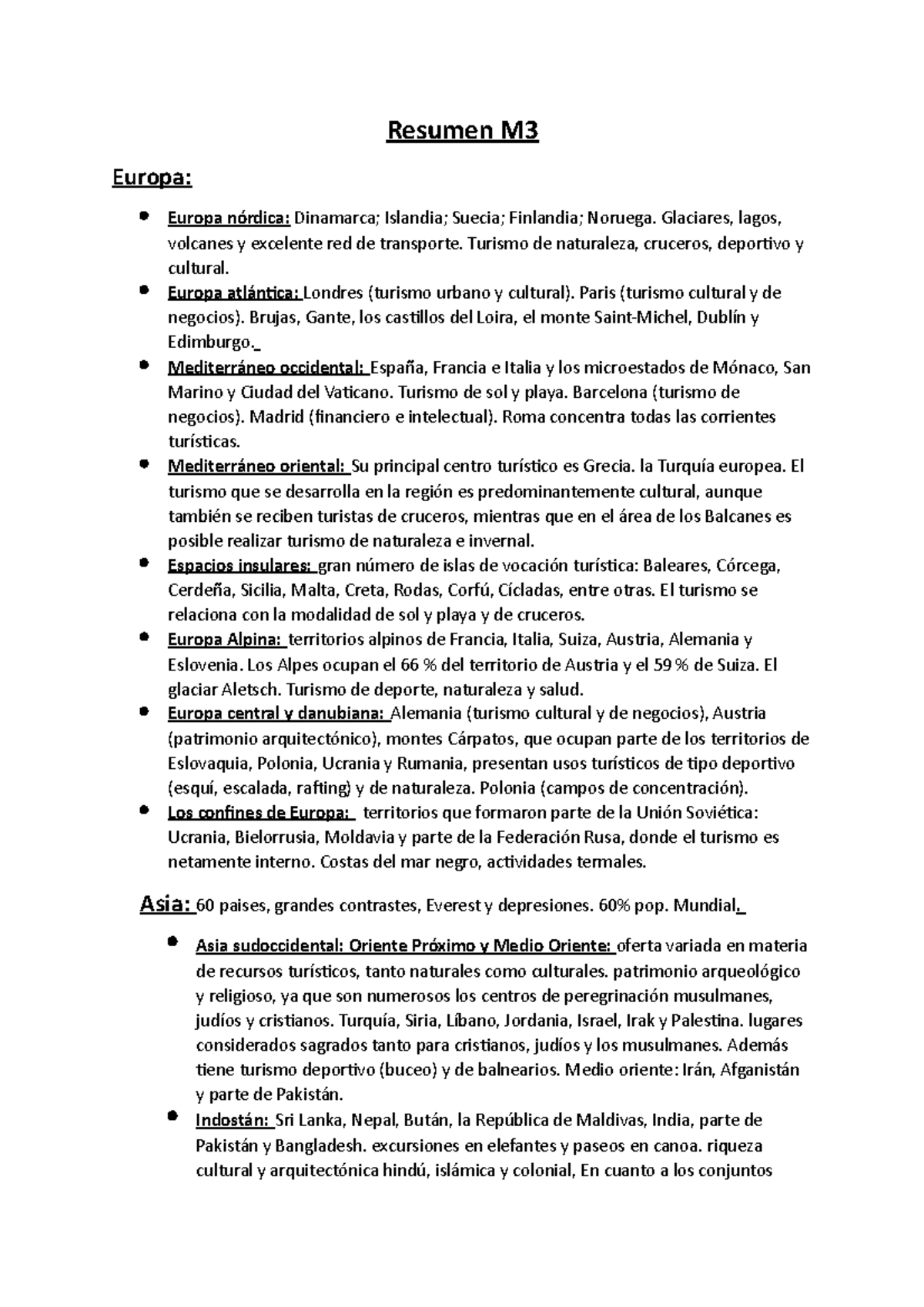 Resumen modulo 3 - Resumen M Europa: Europa nórdica: Dinamarca ...