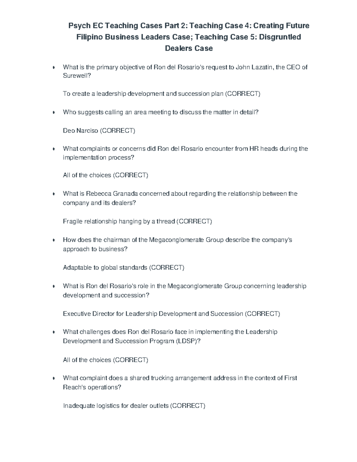Psych-EC-SHRM-Answer-Key edited - Psych EC Teaching Cases Part 2 ...