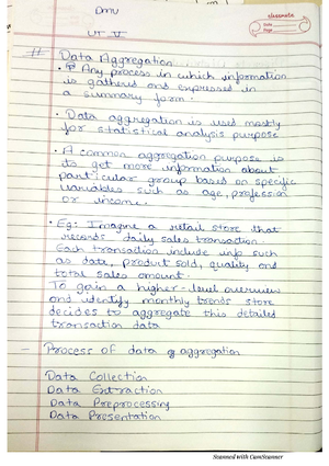 Artificial Intelligence and Data Science - SPPU - Studocu