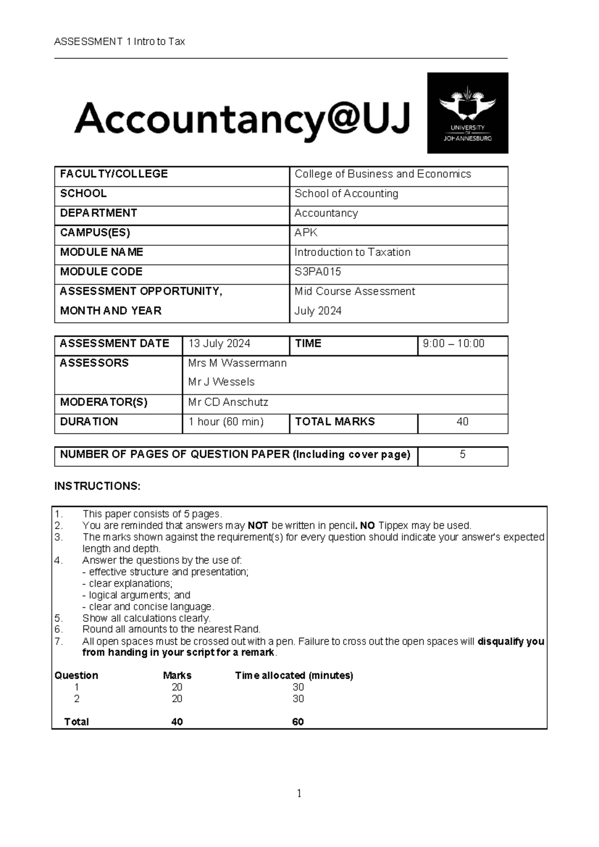 Mid Course Assessment - - Studocu