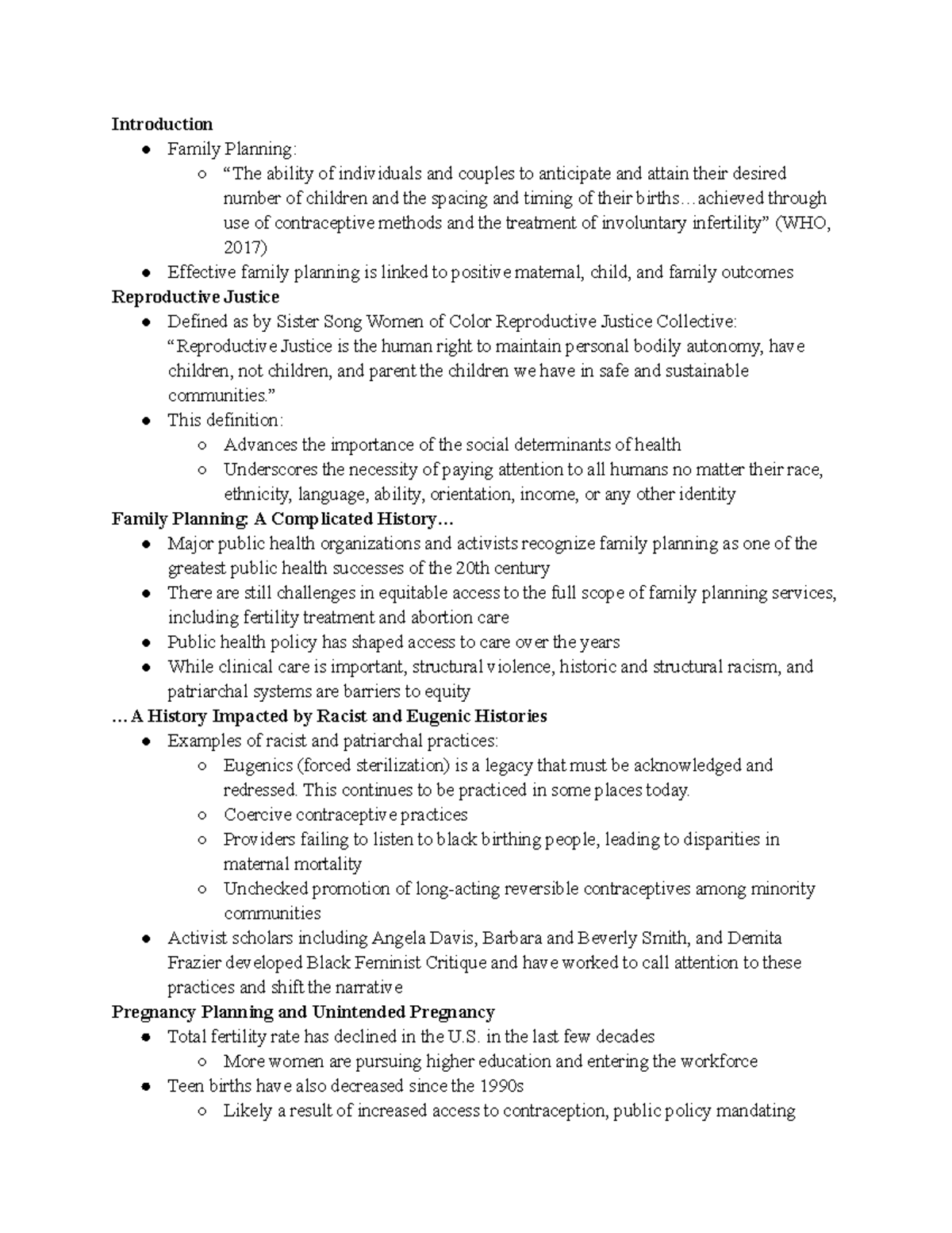 Family Planning and Maternal and Child Health - Introduction Family ...