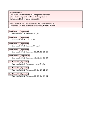 CSE215-2021Spring-Midterm 1 - Midterm Exam I (March 10, 2021, 08:30 am ...