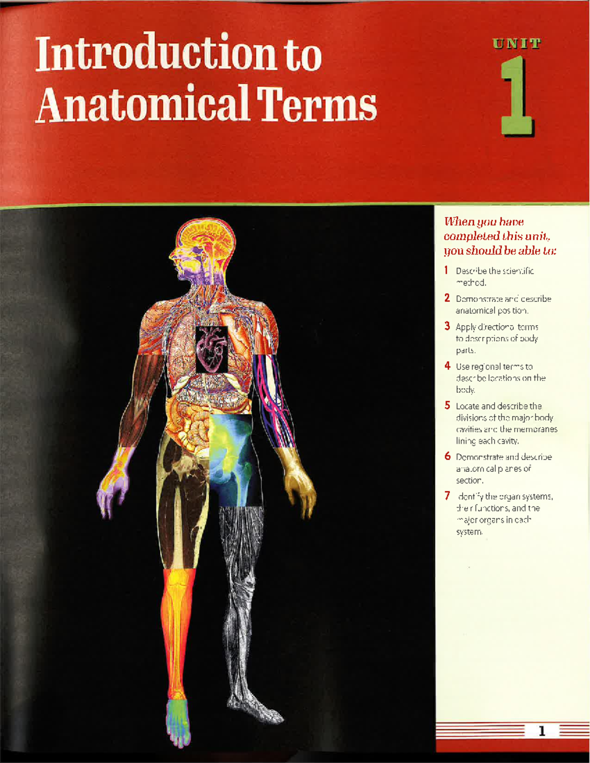 Unit 1 - antomical - BIO 120 - Studocu