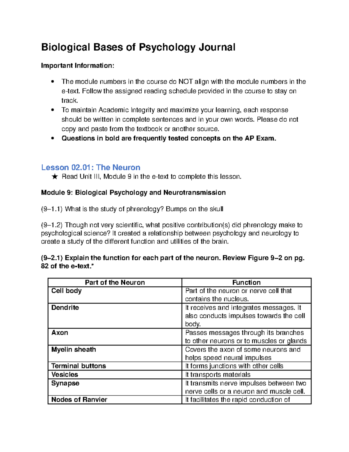 Biological bases of psychology journal - Biological Bases of Psychology ...